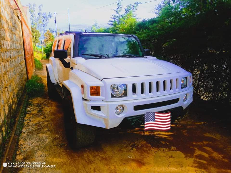 Hummer H3 White Grill
